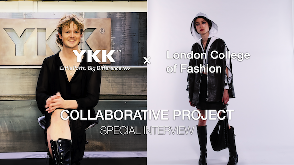 【YKK × LCF】2024 YKKロンドンショールーム共同プロジェクト: Behind the Scenes 服飾作品 by Eden Sherry | YKK DIGITAL SHOWROOM